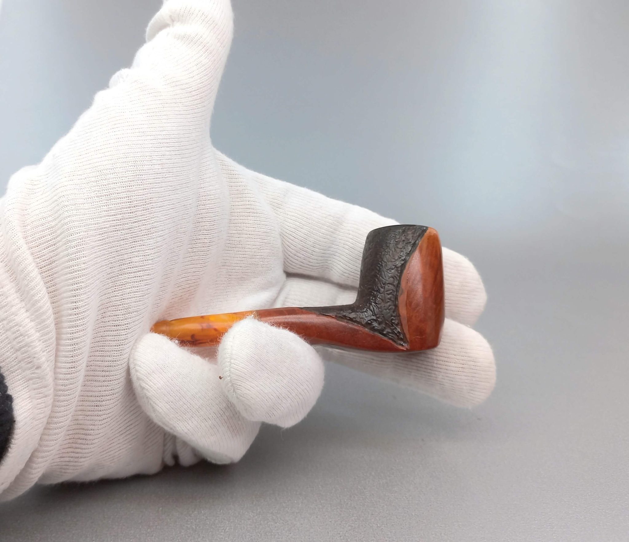 Japanese Style Mini Pipe, Briar Pipe- Vienna Meerschaum