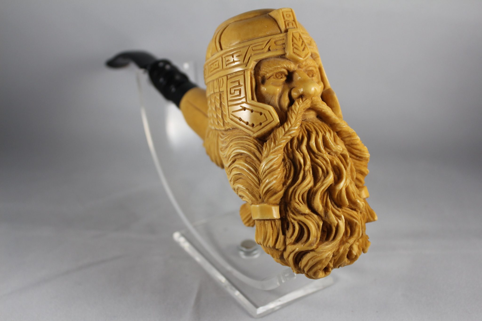 Gimli Meerschaum Pipe, Lord of the Rings Pipe, Block Meerschaum ...