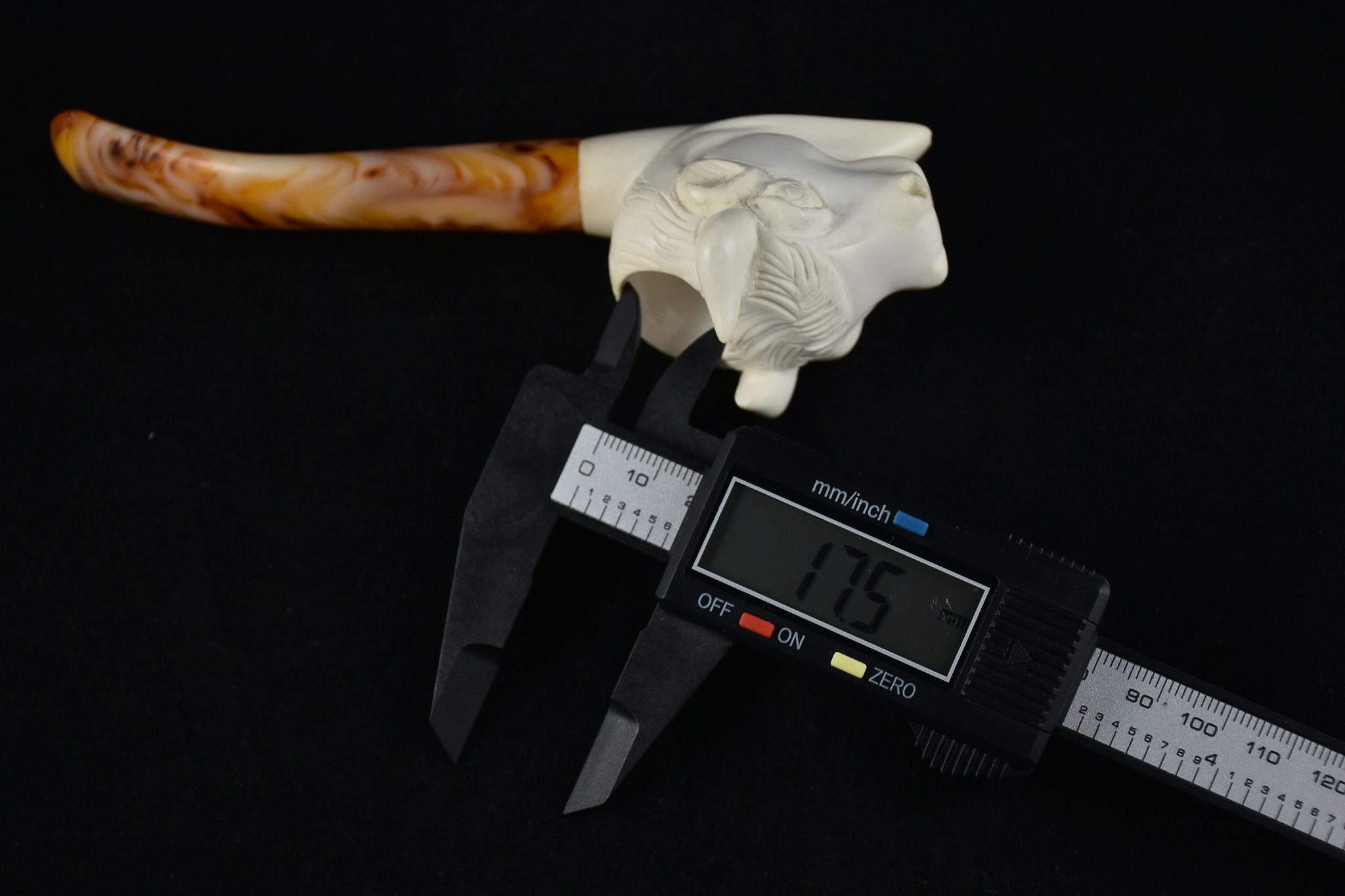 Cow Pipe from Block Meerschaum, Meerschaum Pipe, Birthday Pipe, Hand ...