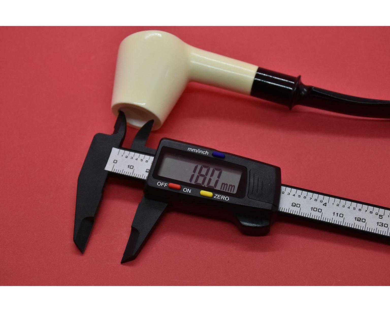 Smooth Sitter Pipe, Meerschaum Pipe - Vienna Meerschaum