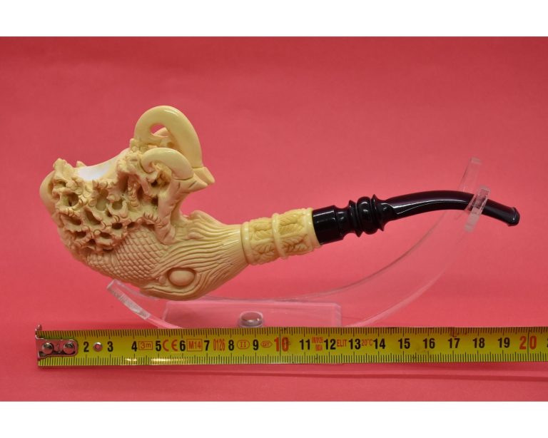 LARGE Eagle's claw Pipe, Claw Pipe, Meerschaum Pipe, Eagle Pipe ...