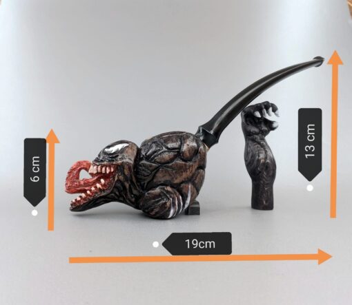 IN STOCK, Venom Briar Pipe, Antihero Pipe, VENOM vs Spider-Man Pipe ...