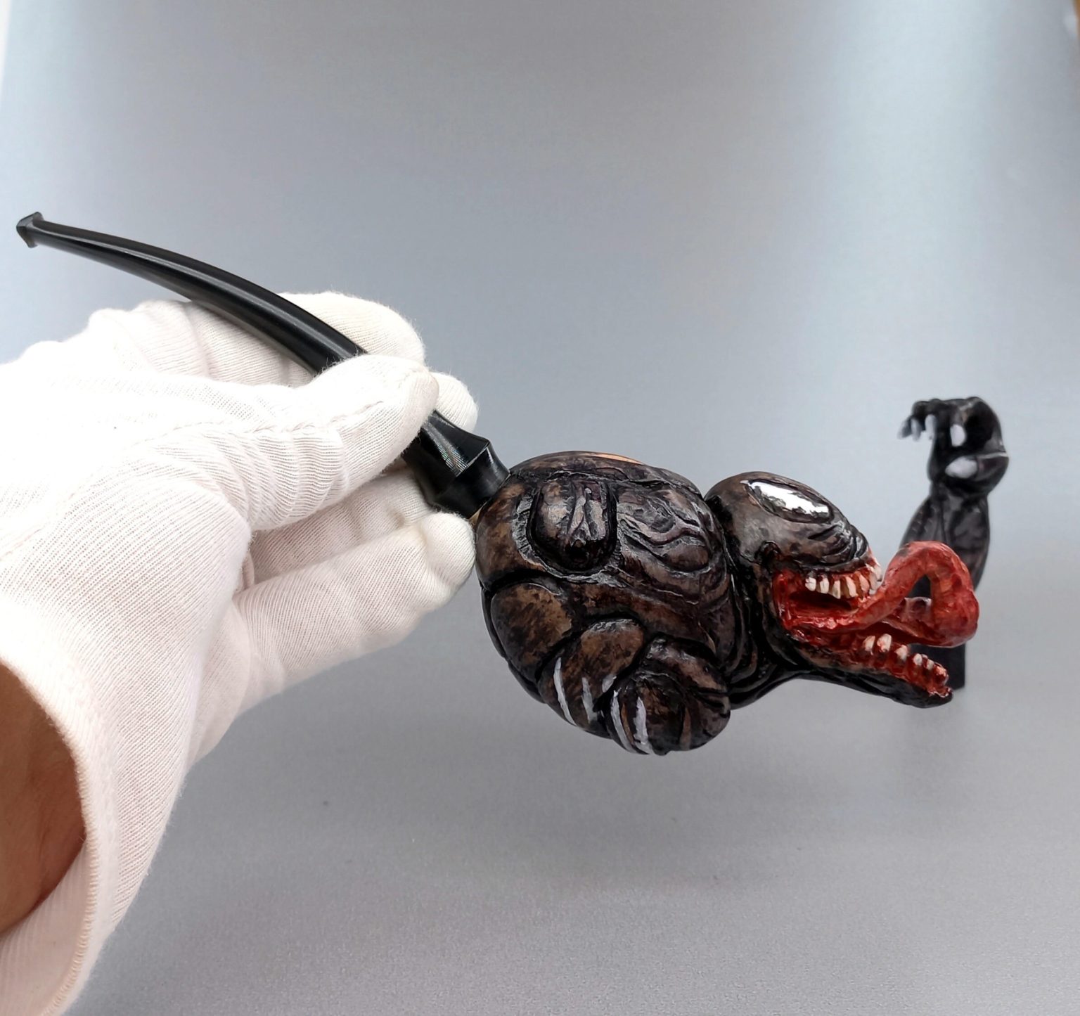 IN STOCK, Venom Briar Pipe, Antihero Pipe, VENOM vs Spider-Man Pipe ...