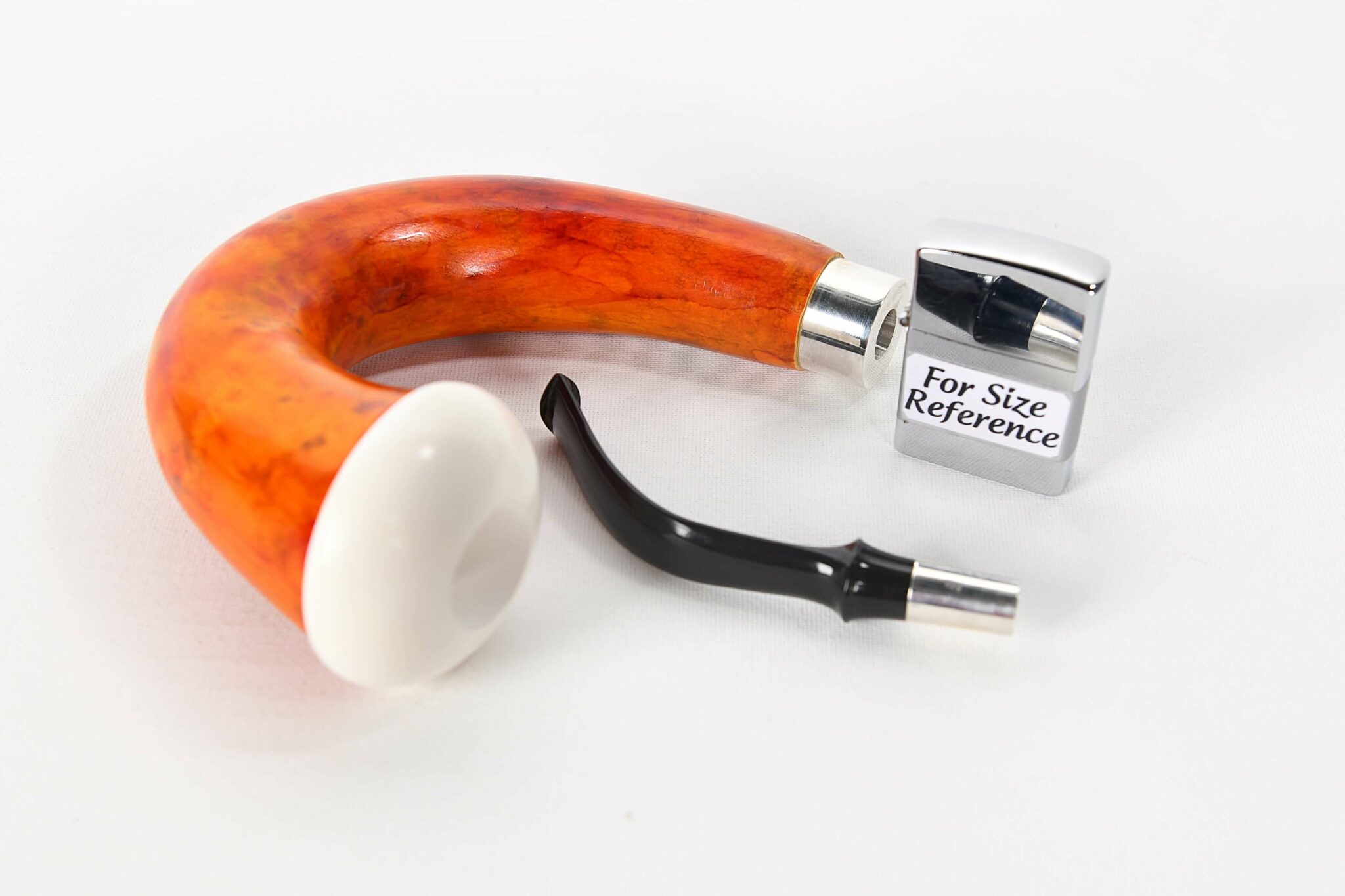 Large African Gourd Meerschaum Calabash Pipe, Gourd Pipe, Artisan Pipe ...