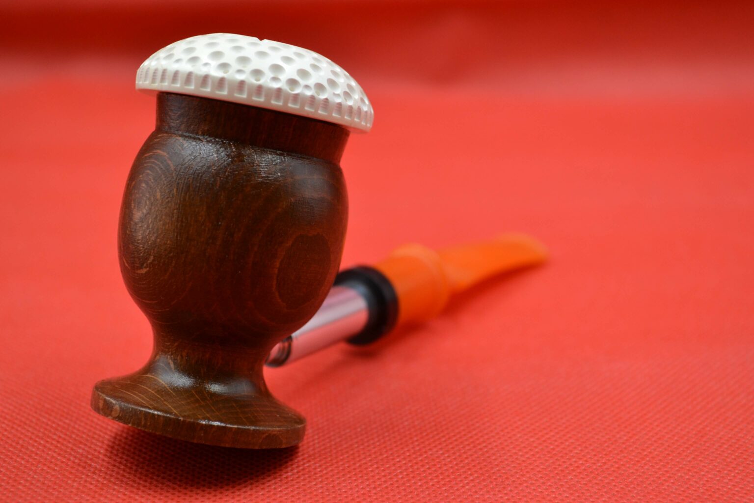 Freehand Calabash Meerschaum Pipe, Lattice Bowl Calabash Pipe, Vintage ...