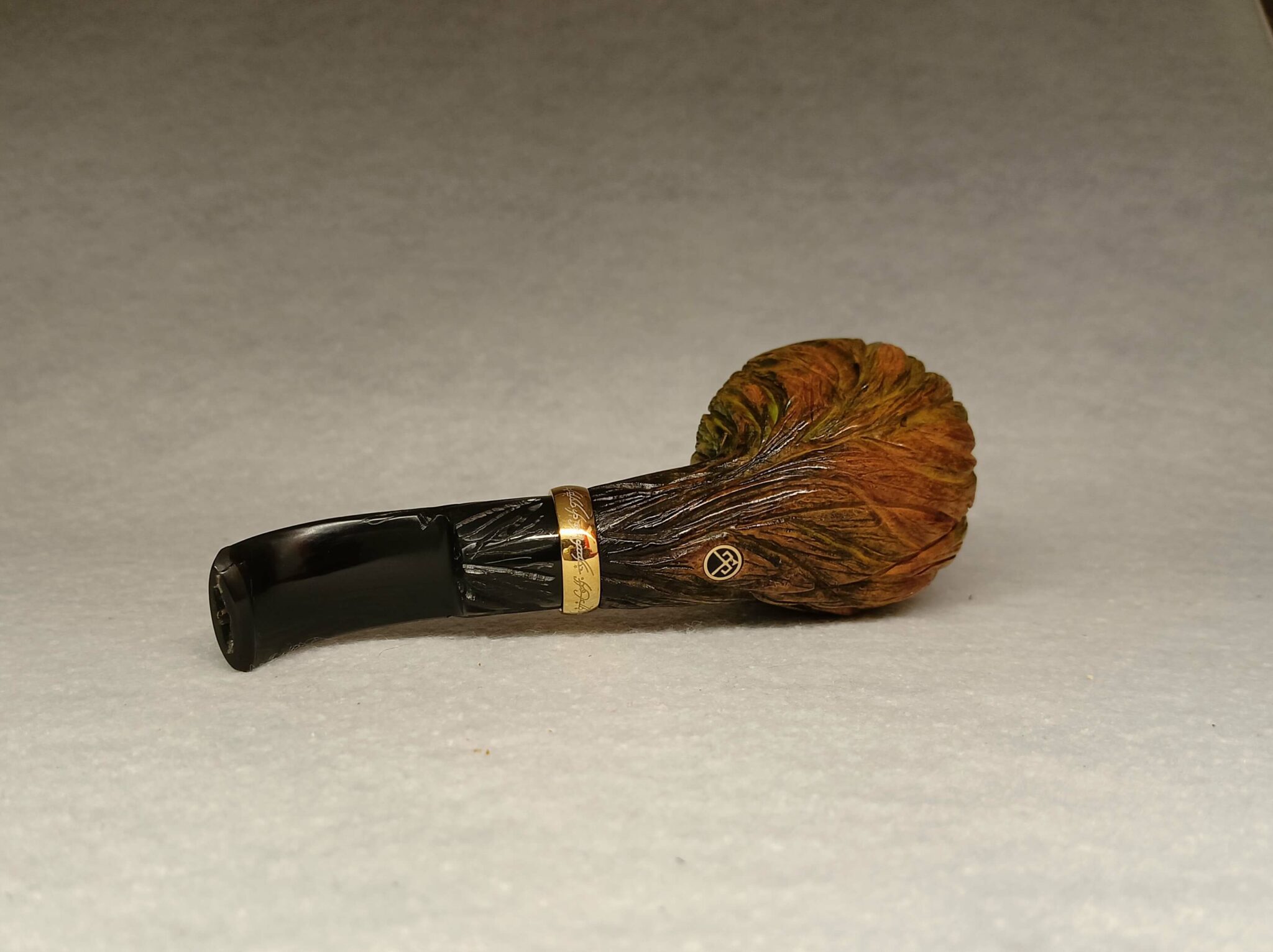 Handmade Briar Pipe, Epic Fantasy of The Shire and Aragorn's Dark Lord