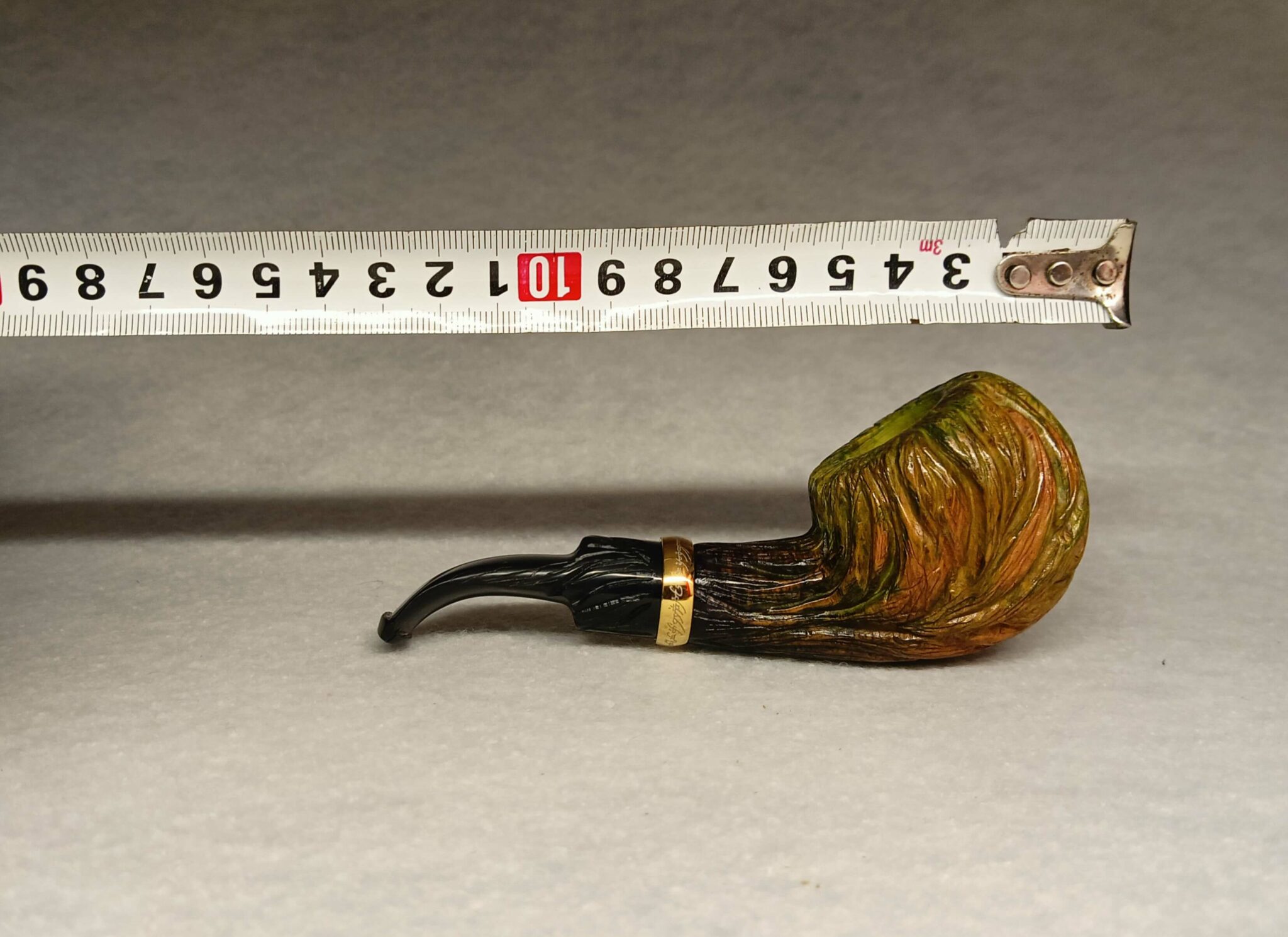 Handmade Briar Pipe, Epic Fantasy of The Shire and Aragorn's Dark Lord