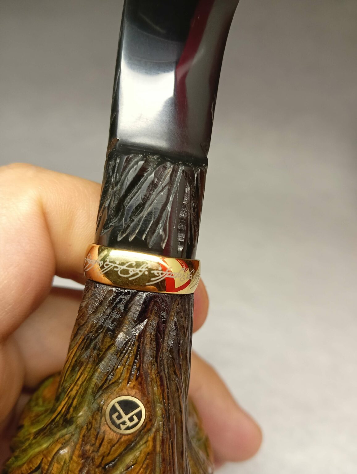 Handmade Briar Pipe, Inspired by Middle-earth, A Classical Meerschaum ...